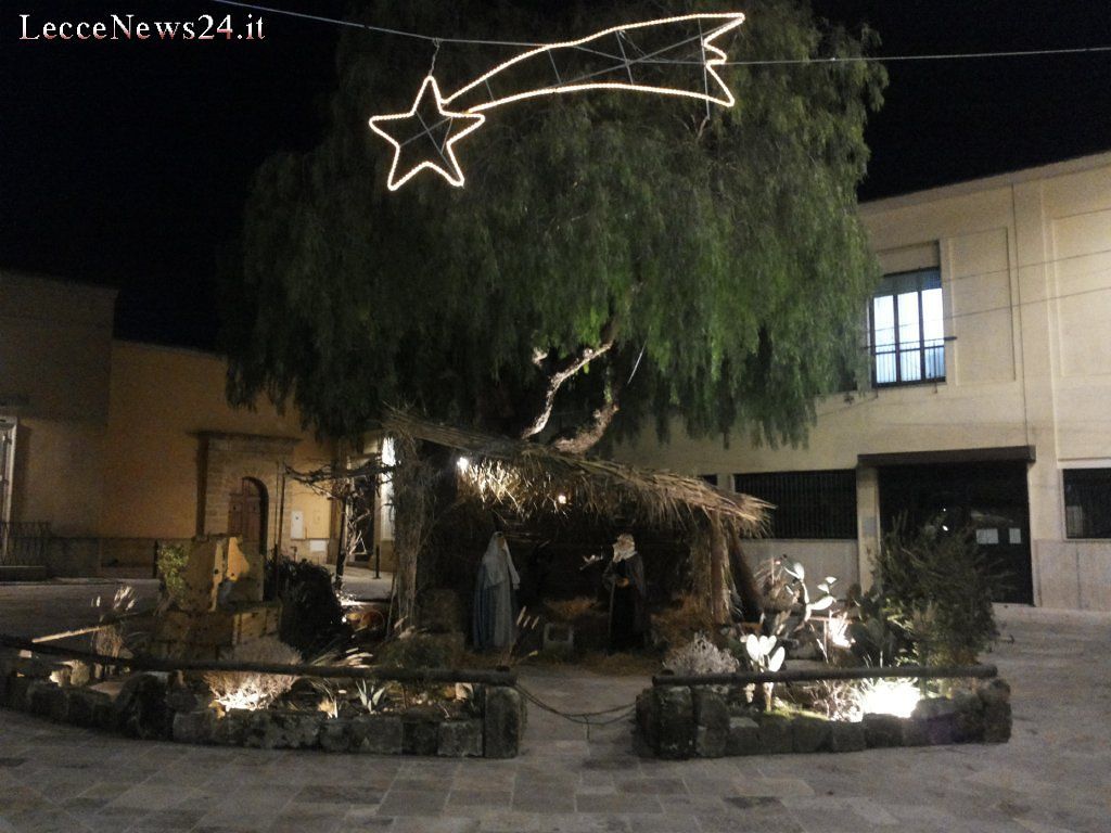Natale a Guagnano. In piazza un magnifico presepe - Leccenews24