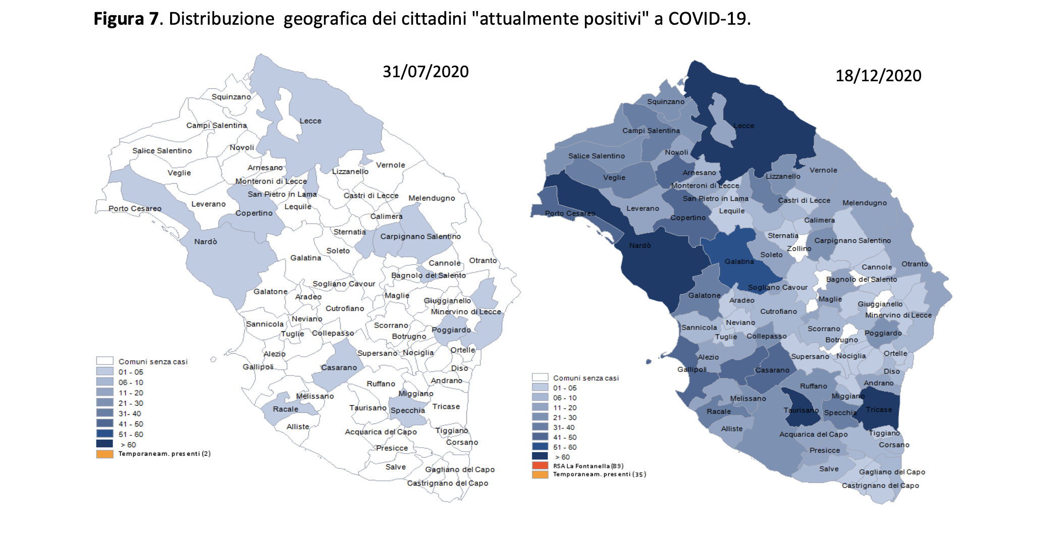 Covid-19, trend in discesa per la provincia di Lecce: 1.753 positivi ...