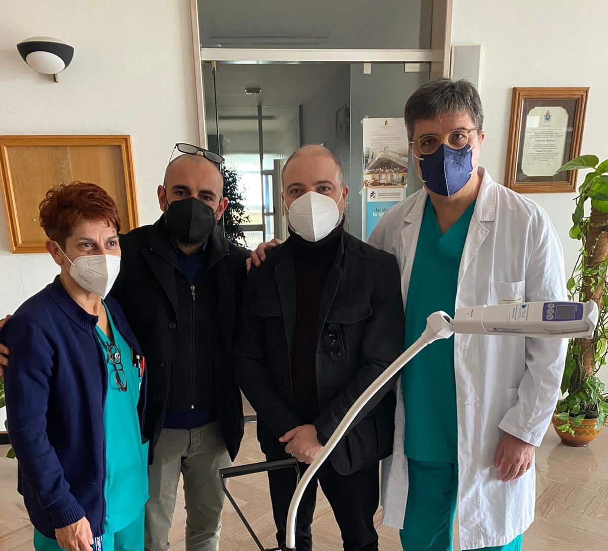 Donato all’ospedale “Panico” di Tricase un dispositivo di illuminazione ...