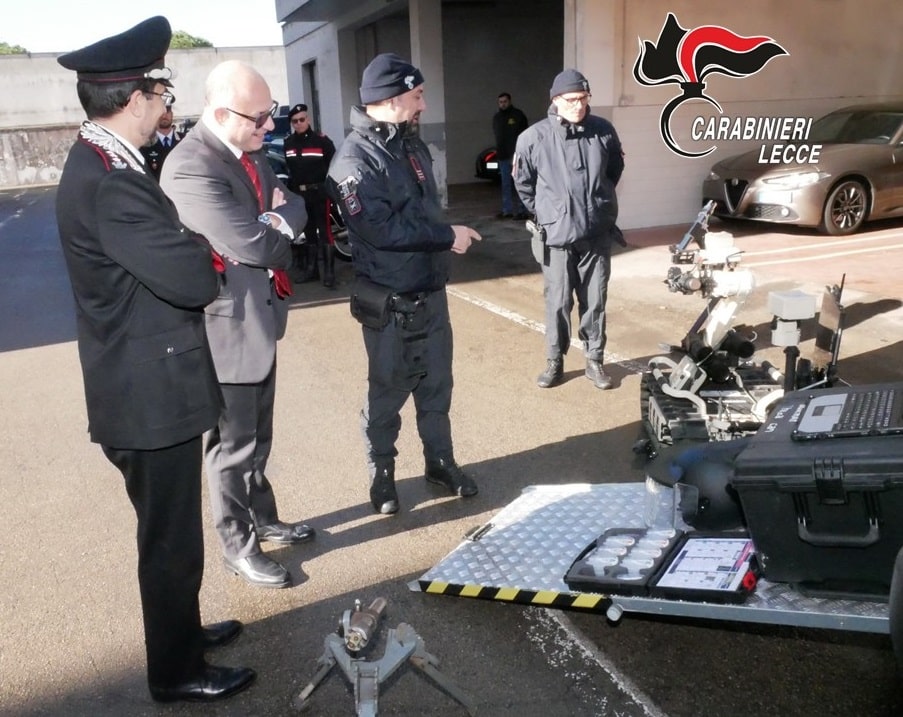 Il Prefetto di Lecce Rotondi ricevuto in visita dai Carabinieri del ...