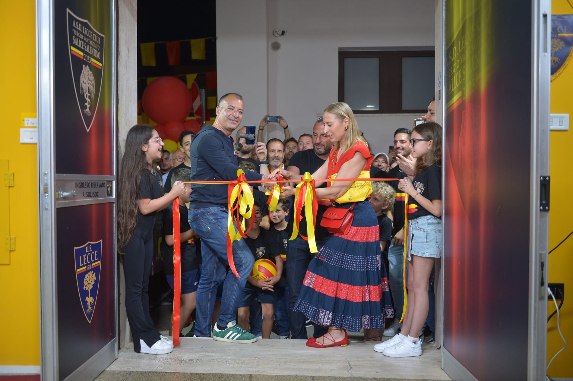 A Salice Salentino inaugurato il Lecce Club “Sergio Vantaggiato ...