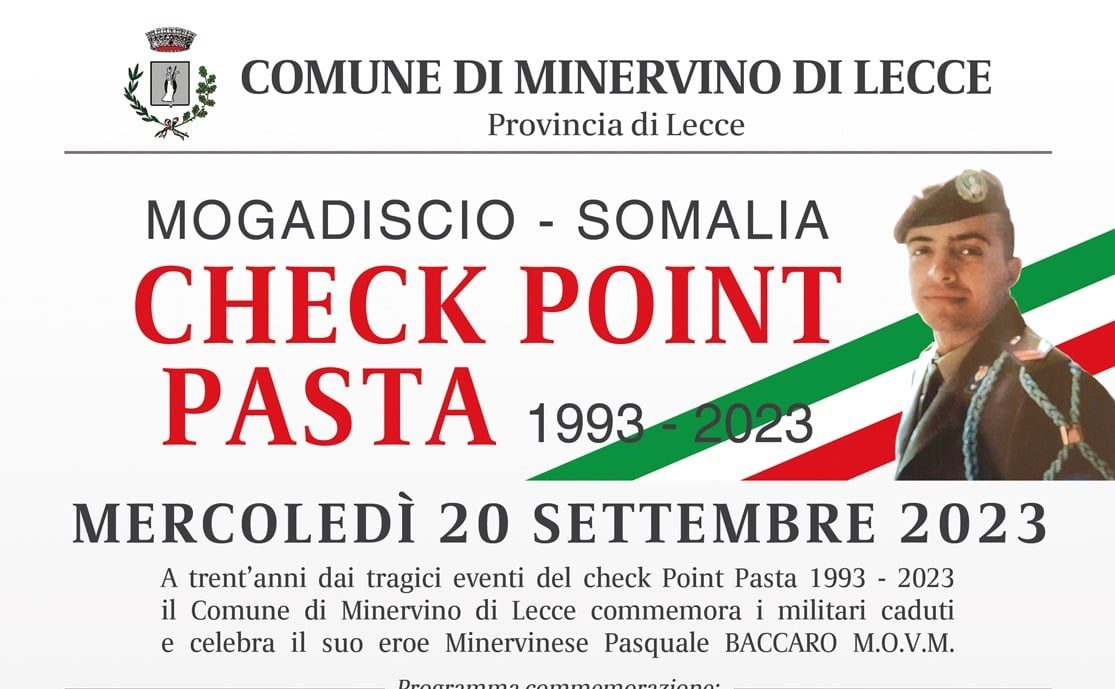 A 30 anni dalla “Battaglia del Pastificio, Minervino ricorda la figura ...