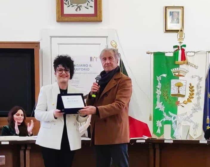 Per Maria De Giovanni un riconoscimento del Comune di Melendugno ...