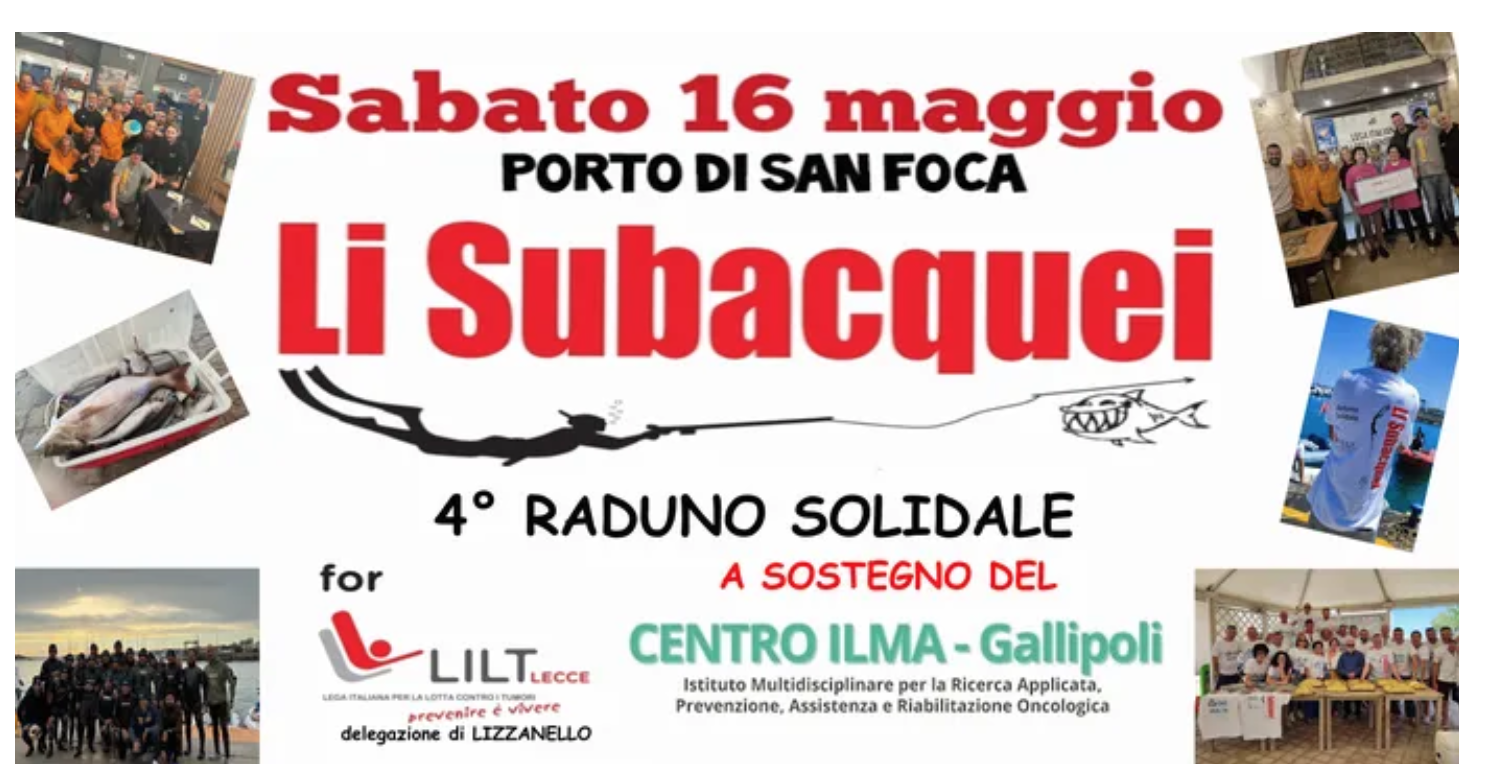 Sport e Solidarietà, a San Foca il 4° Raduno de “Li Subacquei” per il ...